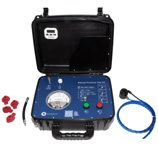 Manual Test Box - Verification for Gas Tight Suits