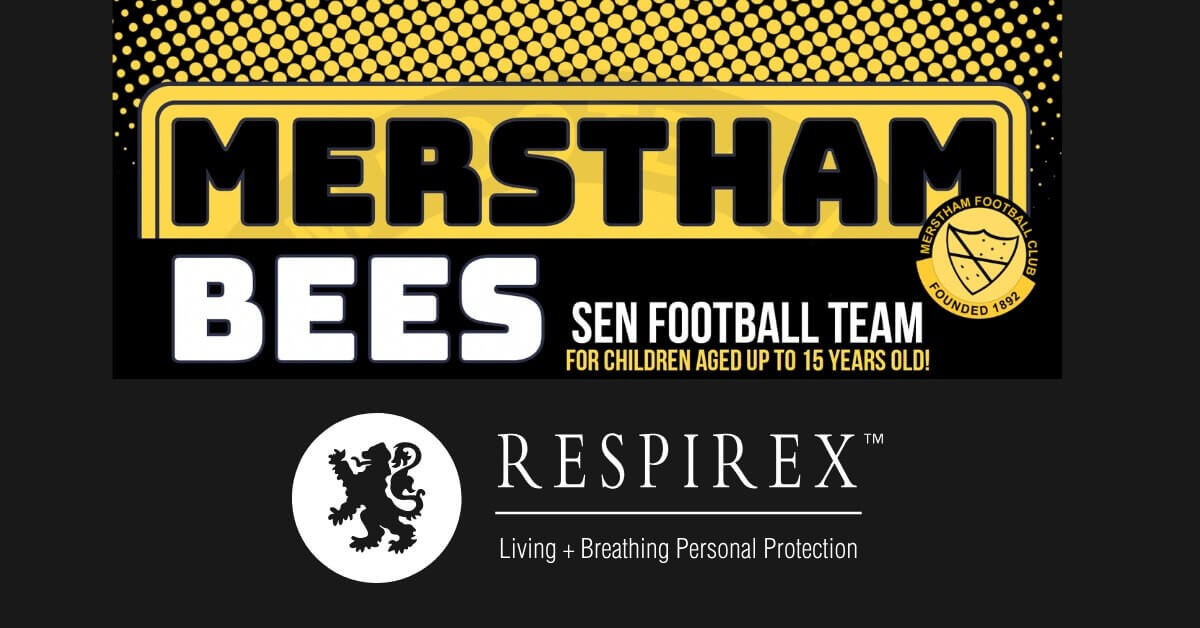 Respirex Proudly Sponsors Merstham Bees SEN Football Team - Respirex ...