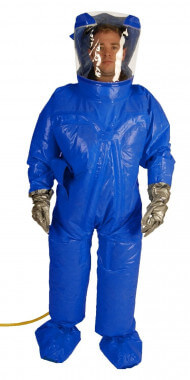 radioactive coverall
